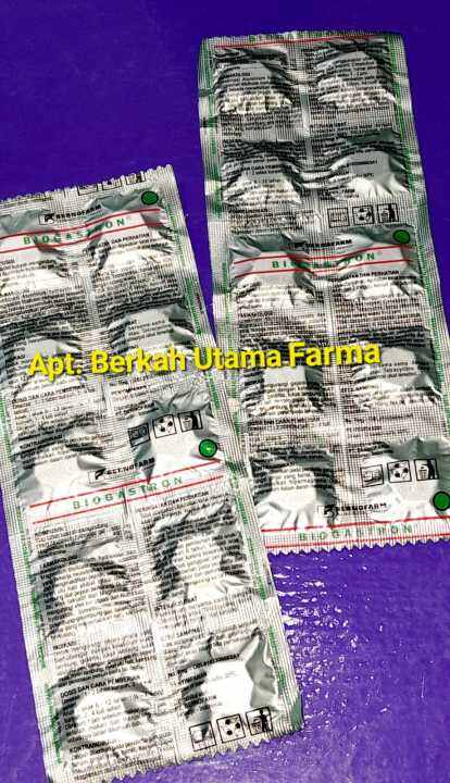 Biogastron Strip isi 10 Tablet | Lazada Indonesia