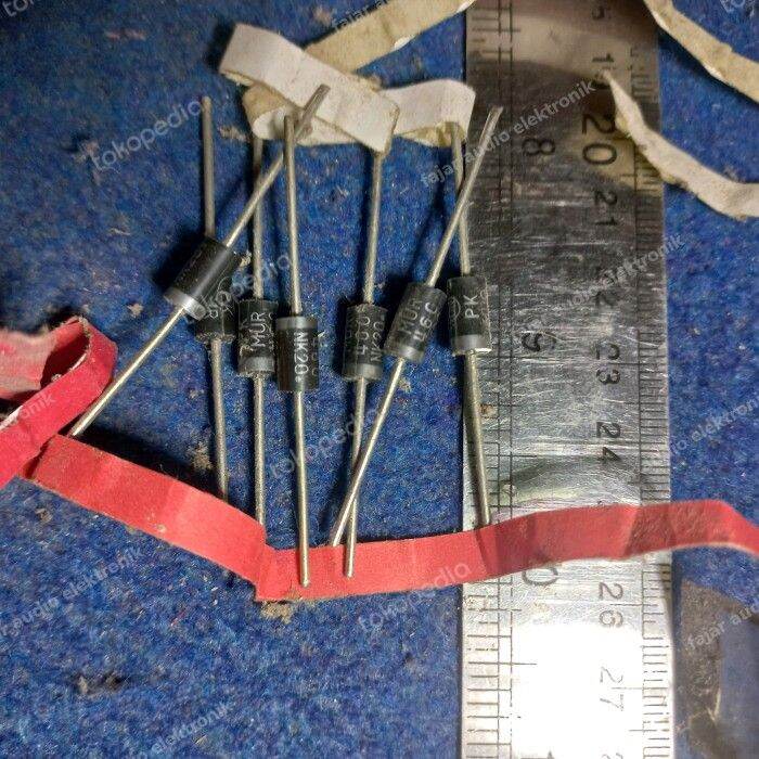 DIODA ULTRAFAST MUR460 DIODE MUR 460 original on semi class D | Lazada ...