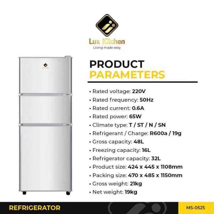 With Free Refrigerator Base Two Doors / Three Doors Smart Freezing ...
