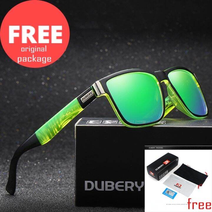 Free Shopping 8 Color DUBERY Shades Sunglasses Men Women polarized Sun ...
