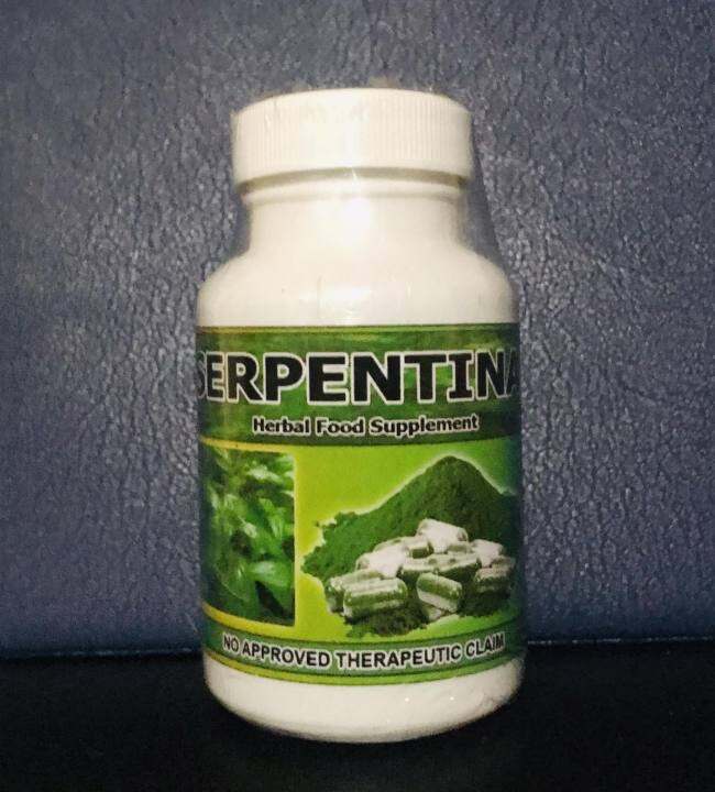 Serpentina Herbal Capsule Original (FDA approved) | Lazada PH