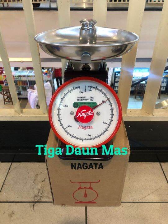 Timbangan Jarum Nagata B2R 3 Kg Timbangan Duduk Jarum Nagata 3Kg | Lazada Indonesia