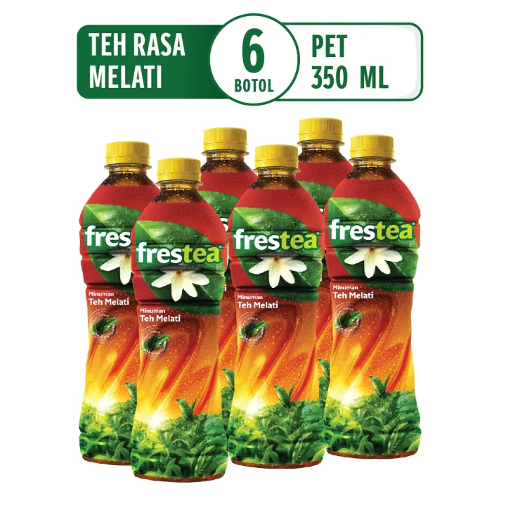 Frestea Original Jasmine - Botol 350ml x 6pcs | Lazada Indonesia