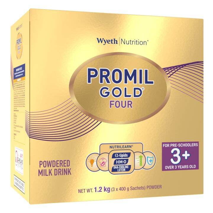 PROMIL GOLD FOUR Powdered Milk Drink for Pre-Schoolers Over 3 Years Old ...