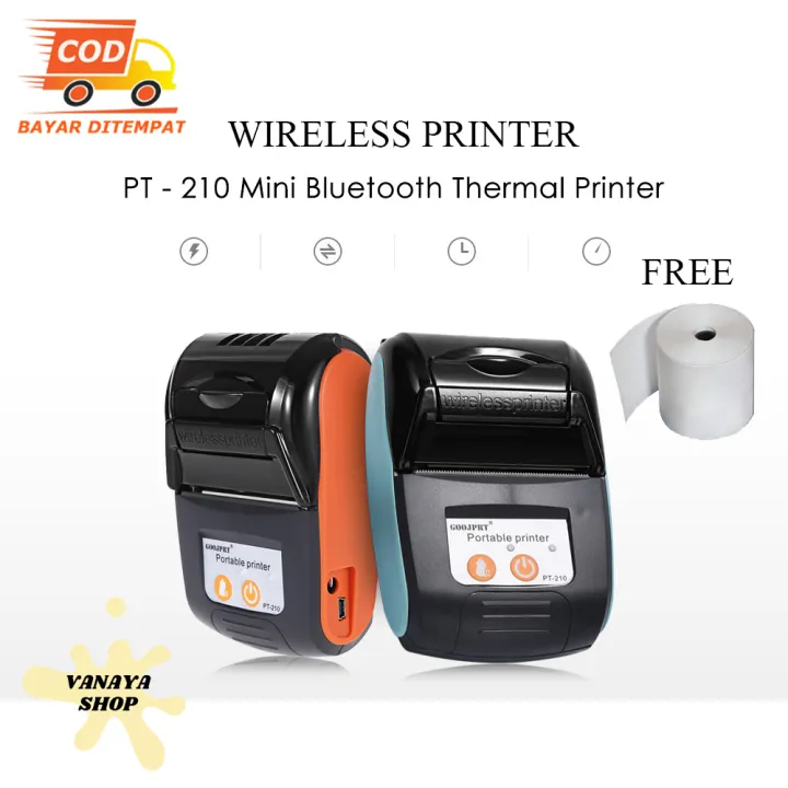 Mesin Pencetak Printer Thermal Wireless-Mesin Printer Kasir Barcode ...