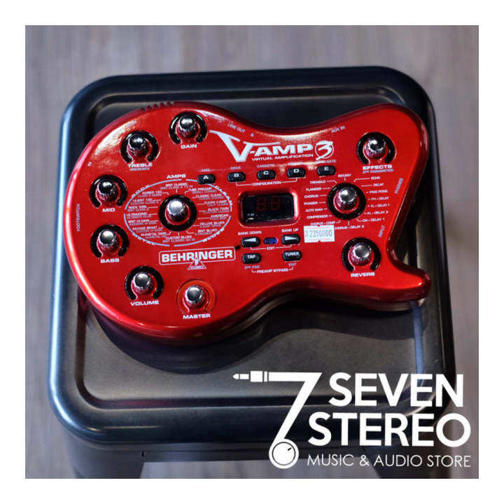 Behringer V Amp 3 [ A-Amp3] Virtual Amplification Digital Effect ...