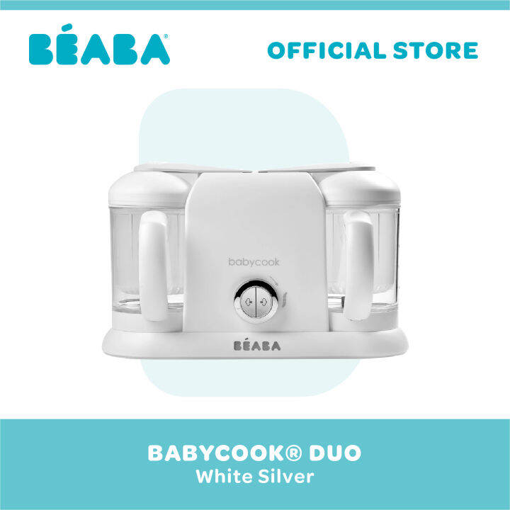 Beaba Babycook® Plus w/ Spatula, Lid, Baby Recipe Booklet- All in One ...