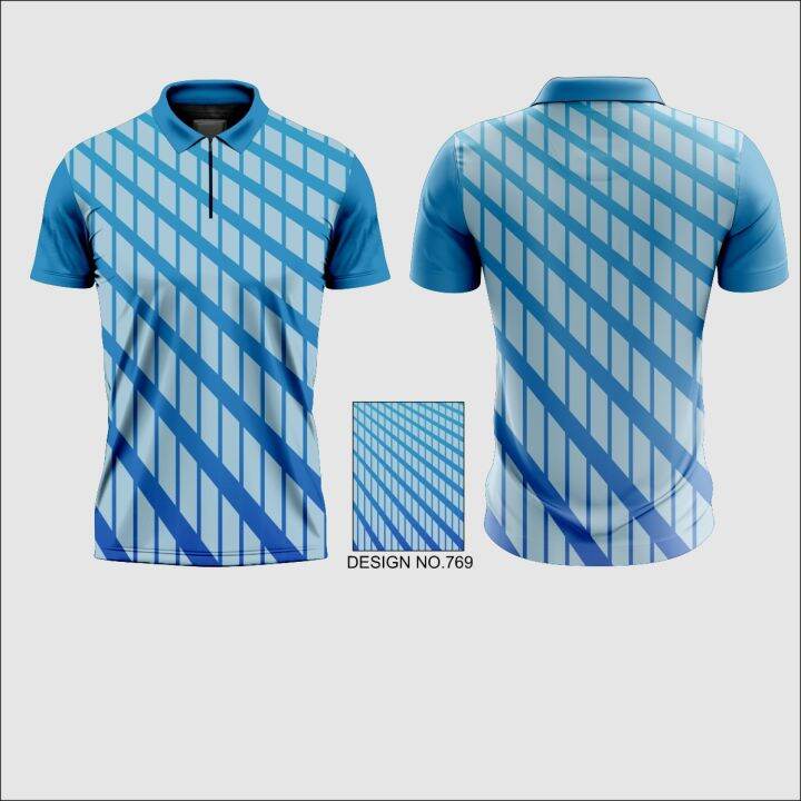 Sublimated Golf Polo Shirts with Zipper | Lazada PH