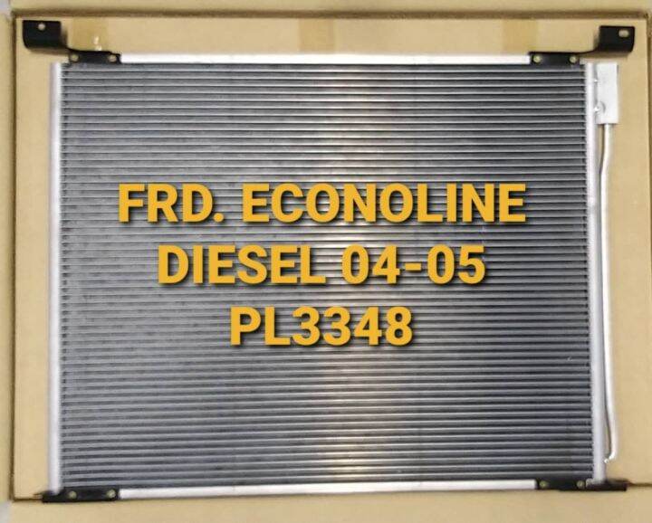 FORD ECONOLINE E350 E150 diesel car aircon condenser LAMINATED PACO ...