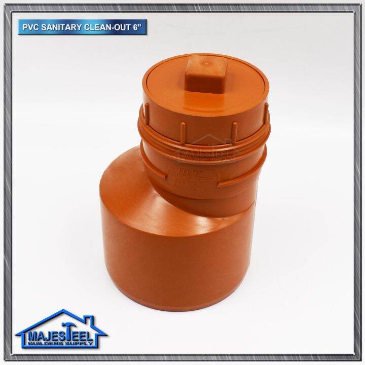 NELTEX PVC Clean Out Sanitary Pipe Fittings 6'' - Sold per piece ...