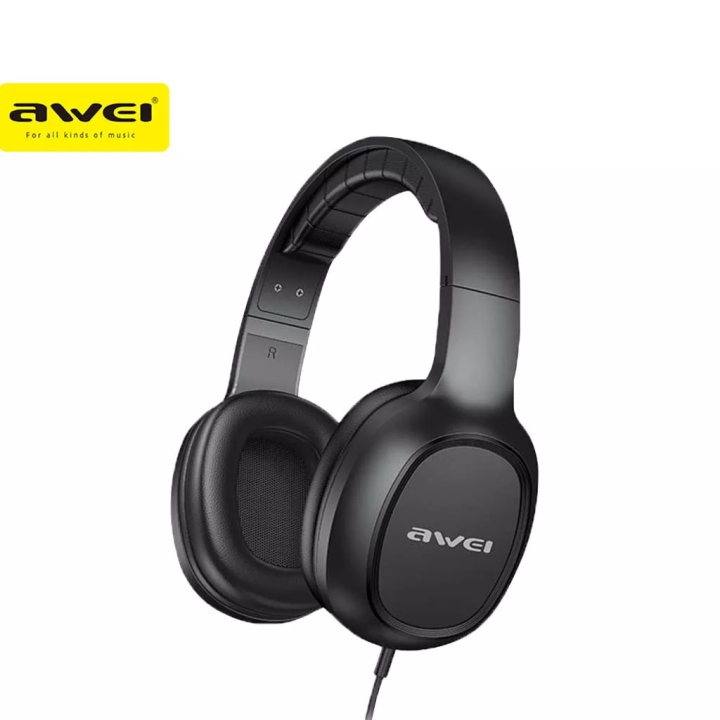 HOB AWEI GM-6 Over-Ear Headphone 3.5mm Plug Head Mounted Wired1.2m ...