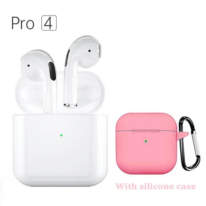 【เคส Airpods 】 Air Pro 4 TWS หูฟังบลูทูธมินิพร้อมสำหรับ Air Pro Pods ...