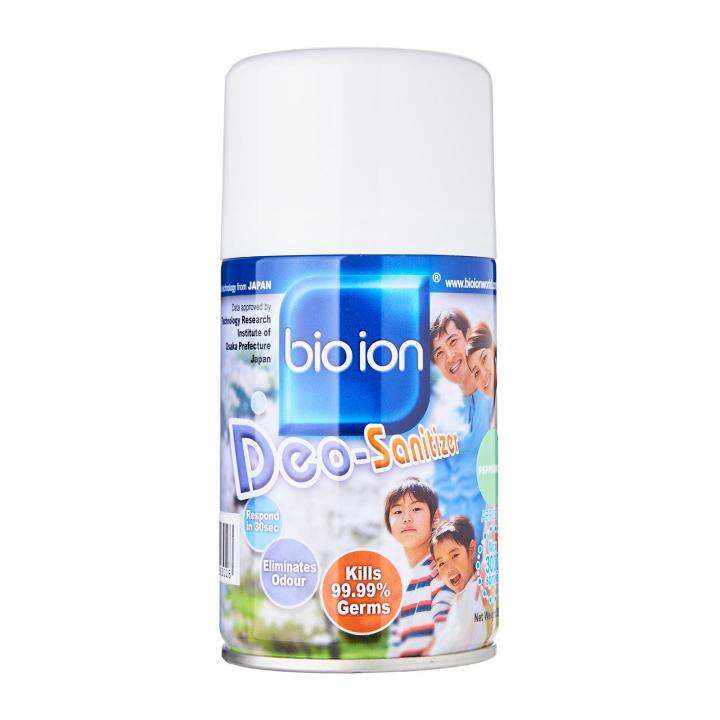 BioIon Deo Sanitizer Aerosol Refill - Peppermint | Lazada Singapore