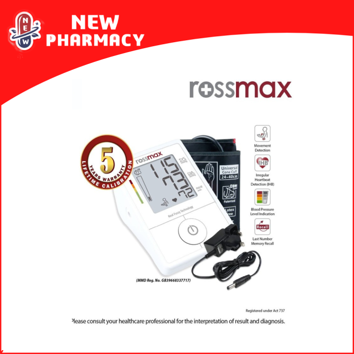 Rossmax Blood Pressure Meter X1 | Lazada