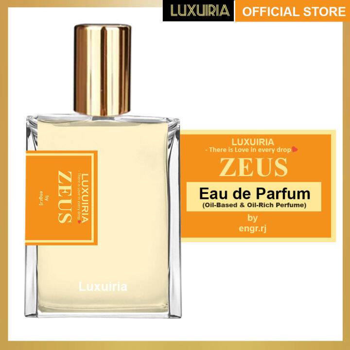 Luxuiria Zeus Scent Eau de Parfum Perfume for Men 40% Concentration Oil ...