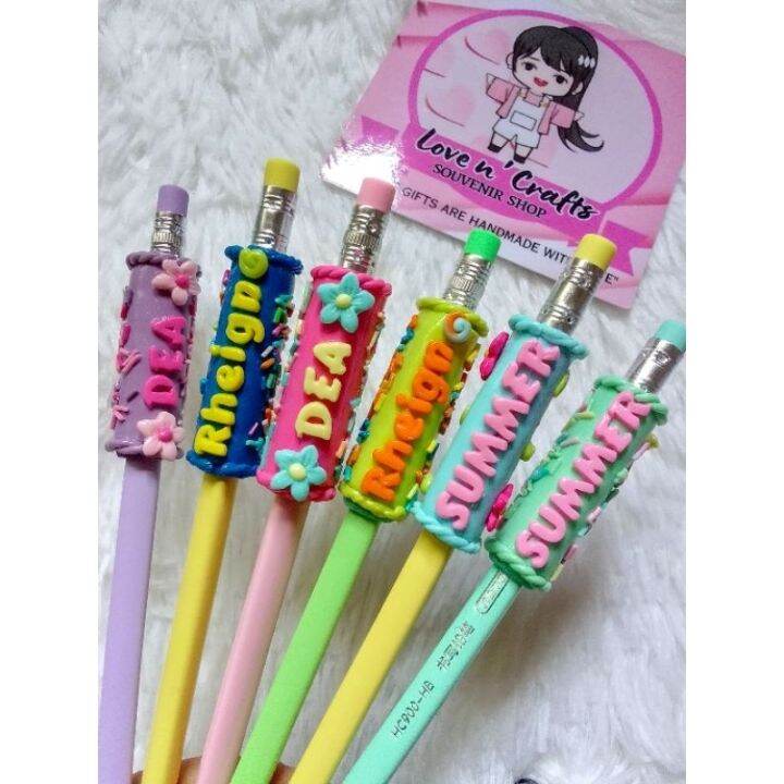 PENCIL TOPPER PERSONALIZED WITH NAMES GIFT FOR KIDS STUDENTS | Lazada PH
