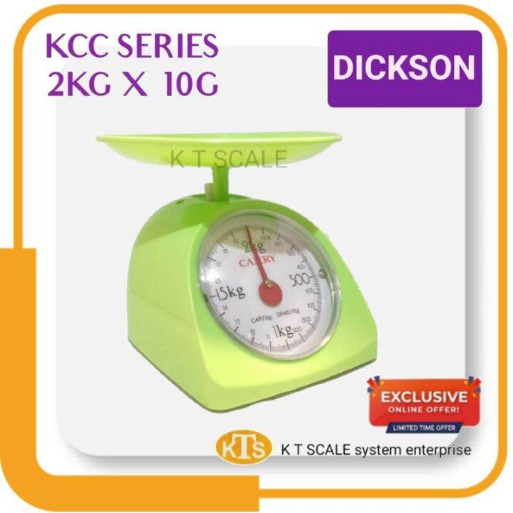 2KG X 10G DICKSON KITCHEN SPRING SCALE KCC SERIES | Lazada