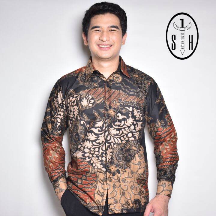 SULTAN HADI / BAJU BATIK / BATIK LENGAN PANJANG / MODEL BAJU BATIK ...