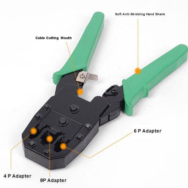 Network Clamp Electrician Insulated Wire Strippers Pliers Internet ...