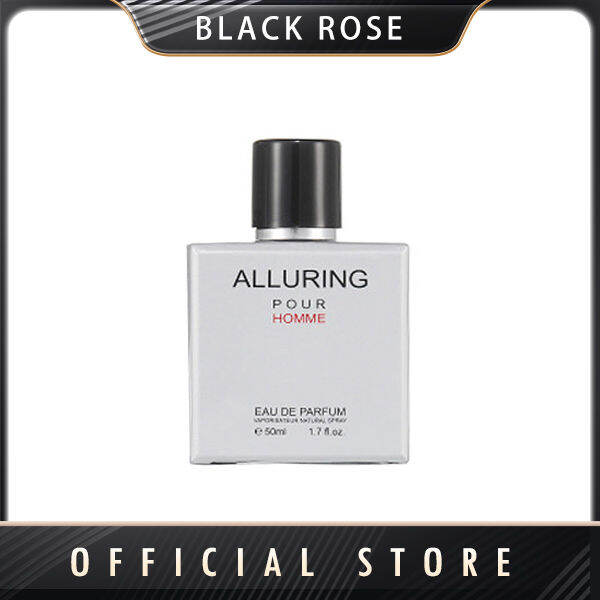 Black Rose น้ำหอมผู้ชาย ALLURING POUR HOMME EDP 50ml กลิ่นหอมเย้ายวน ...