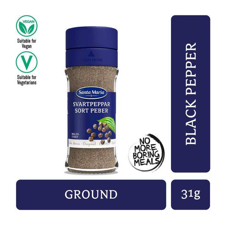 Santa Maria Black Pepper Ground | Lazada Singapore