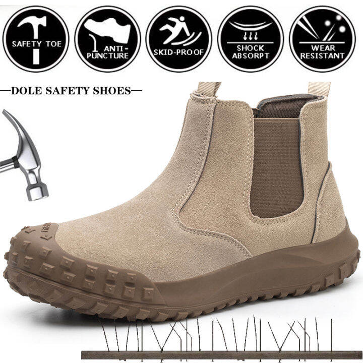 Electric Welding Safety Shoes, Anti-smashing, Puncture-proof, Fire ...