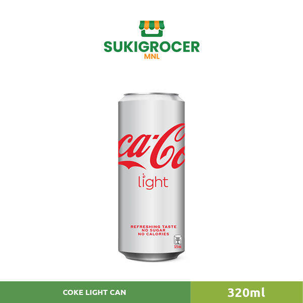 Coke Light Can 320ml | Lazada PH