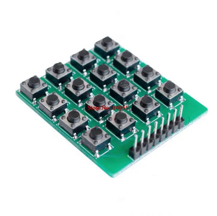 dhfj4x4 Matrix 16 Keypad Keyboard Module 16 Button Mcuhghs | Lazada ...
