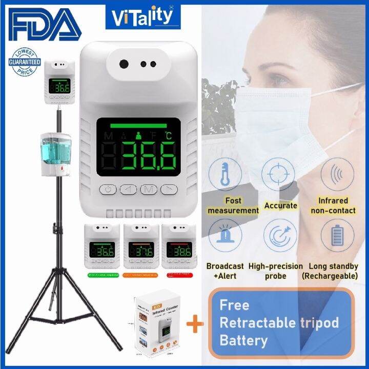 K3X Infrared Thermal Scanner Digital Temperature Measurement ...