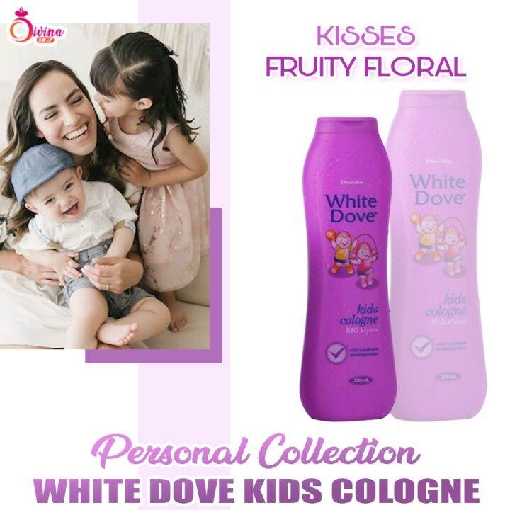 Personal Collection White Dove Kids Cologne KISSES 200ml Mild Sweet ...