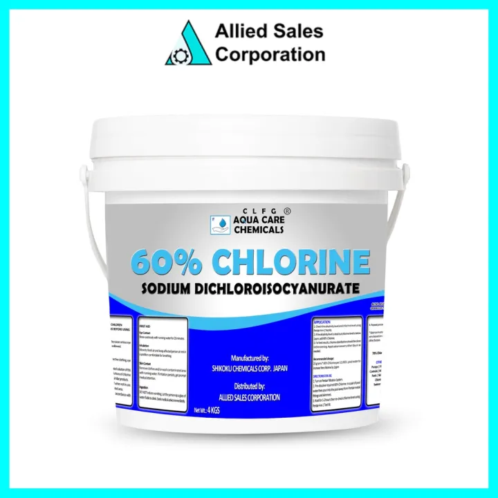 [S2Aqua Care Chemicals Sodium Dichloroisocyanurate (SDIC) 60% Chlorine ...