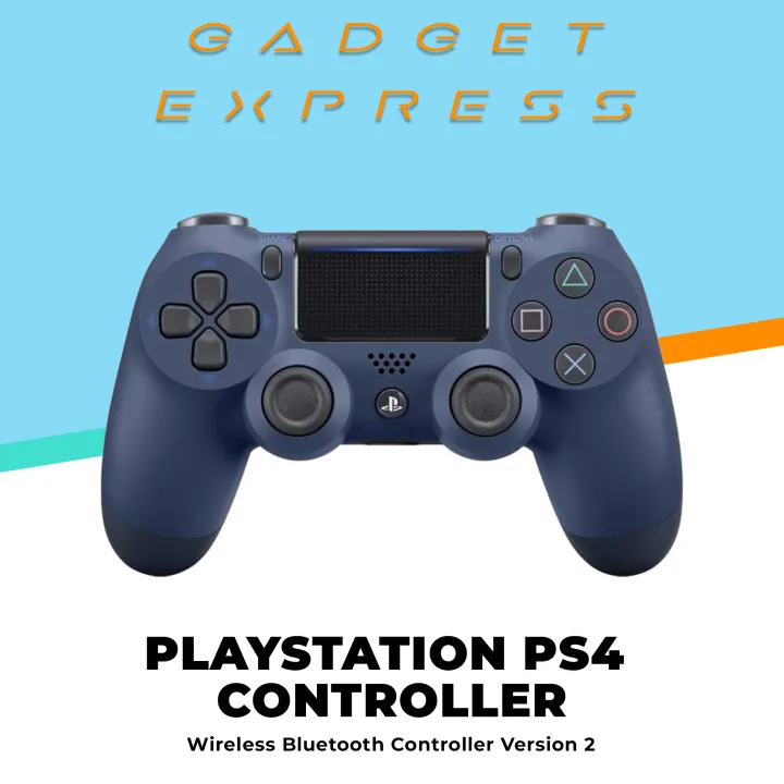 Replacement PlayStation PS4 Wireless Bluetooth Controller V2 (Midnight Blue) | Lazada PH