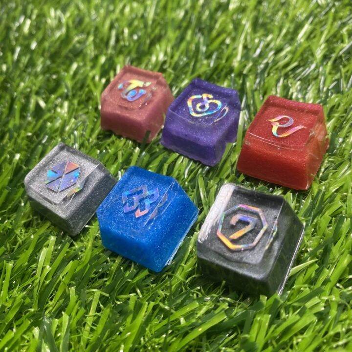 Useful CBMA | Artisan Resin Keycaps Kpop Babez (EXO BTOB TWICE Red ...