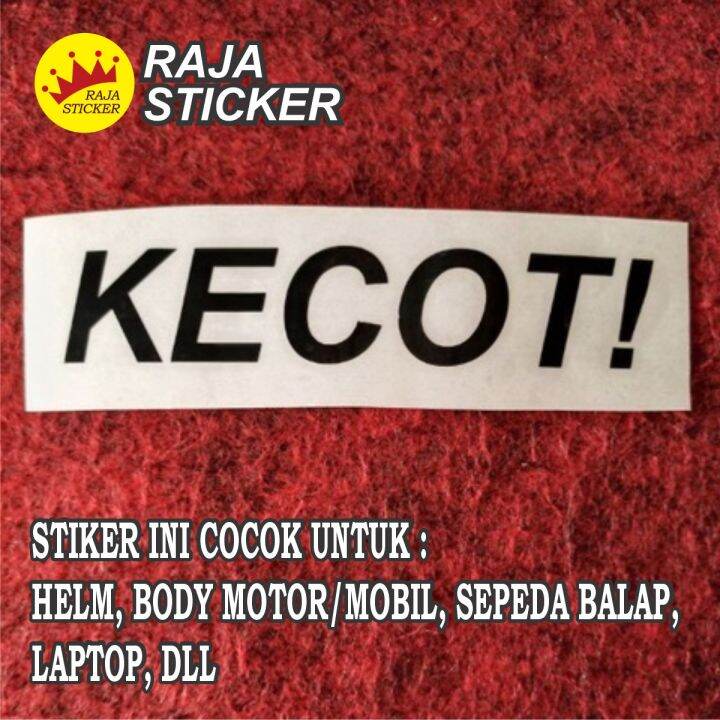 STICKER CUTTING KECOT | Lazada Indonesia