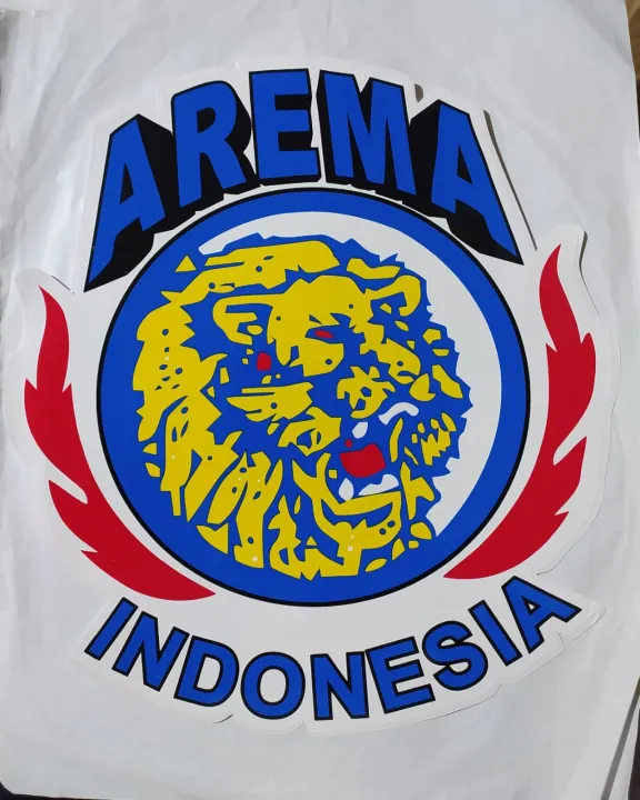 Stiker Vinyl mobil motor ukuran besar premium sticker klub bola AREMA ...