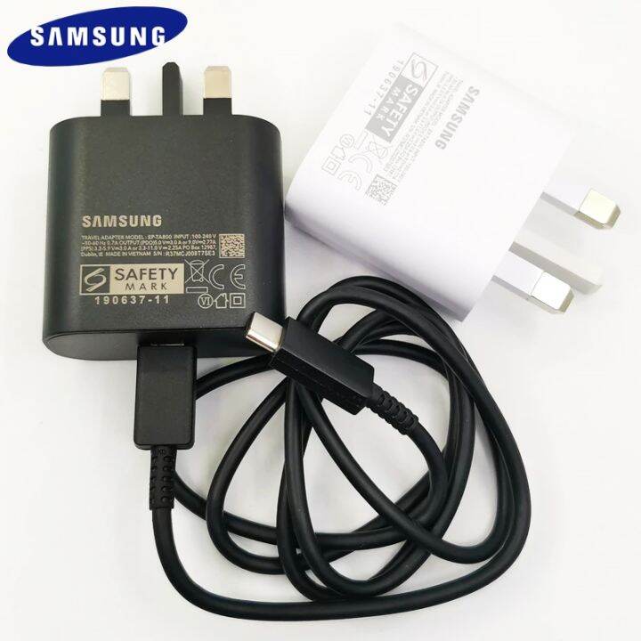 【super Like】 Uk Plug Original Samsung Ep Ta800 Fast Charger 25w Power