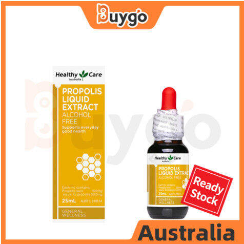 Healthy Care Propolis Liquid Extract Alcohol Free (25ml) | Lazada
