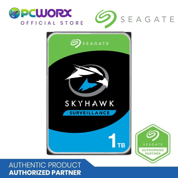 Seagate 1TB ST1000VX005 SkyHawk 5900RPM 3.5" Hard Disk Drive CCTV HDD ...