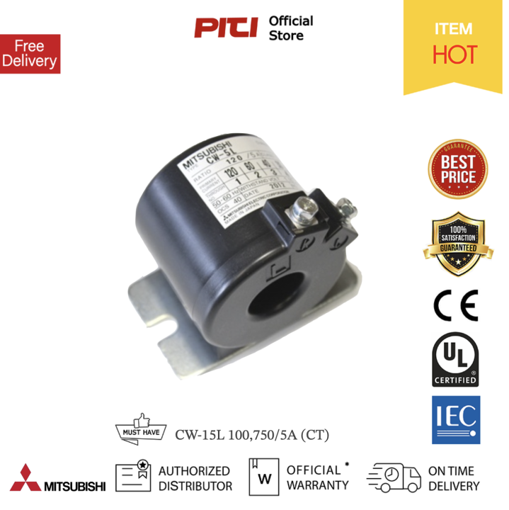 MITSUBISHI CW-15L 100,750/5A CURRENT TRANSFORMER (CT) | Lazada.co.th