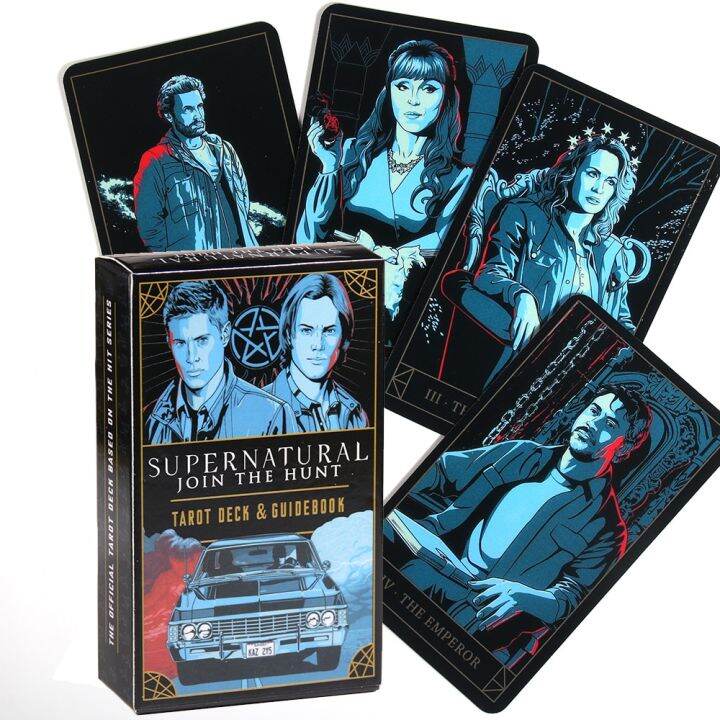 Supernatural Tarot Deck And Guidebook Card Game Gift With Pdf Guidebook ...