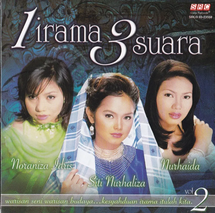 CD Siti Nurhaliza + Noraniza Idris + Nurhaida 1 Irama 3 Suara Vol 2 | Lazada