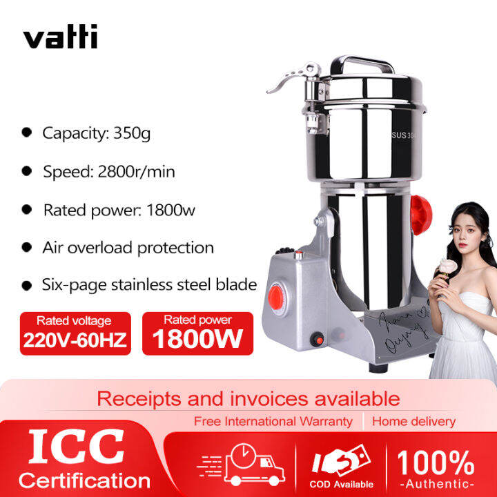 VATTI Grinder Grinder Wall Breaker Small Grinder Ultrafine Grinder Grain Grinder Commercial ...