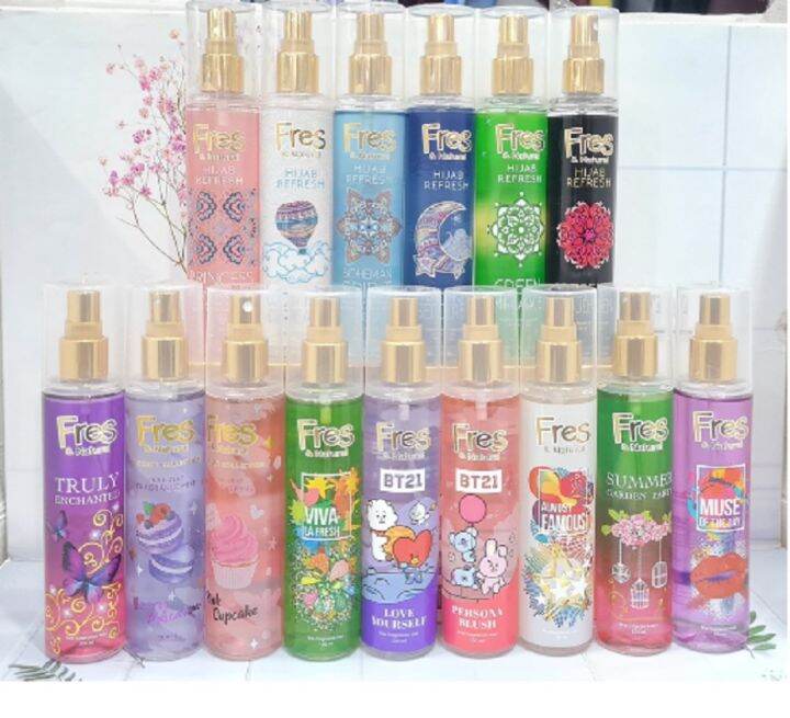 Fres & Natural dan Fres Hijab Refresh Spray Cologne 100ml All varian ...