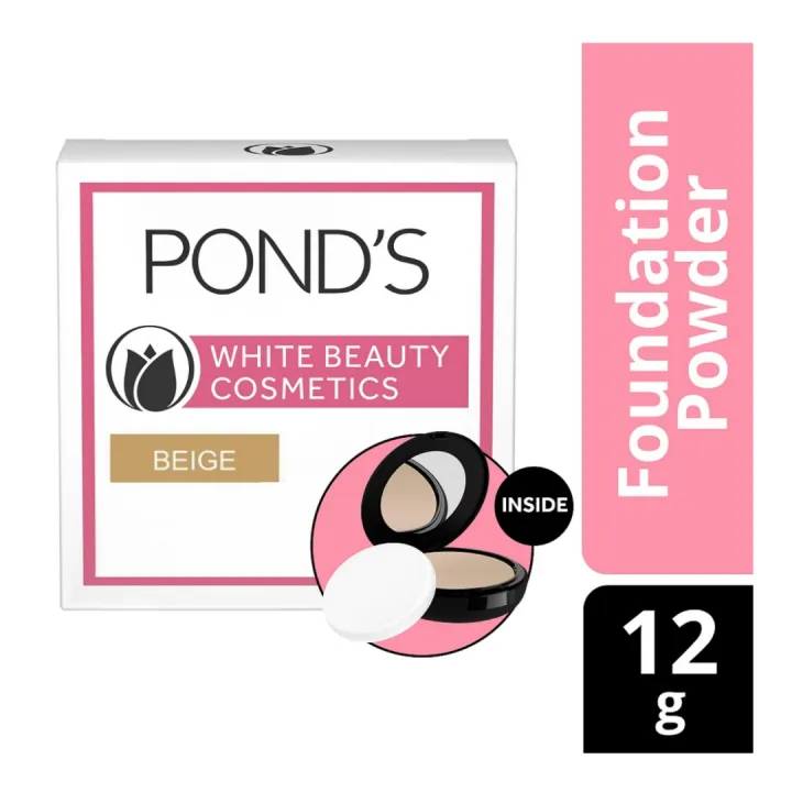 PONDS White Beauty 2 Way Foundation Compact Powder Beige 12G | Lazada PH