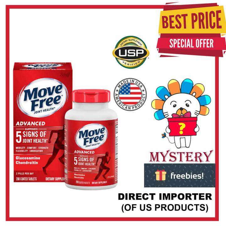 Schiff Move Free Advanced Joint Supplement, 200 Tablets | Lazada PH