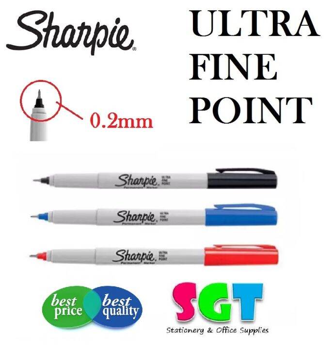 SHARPIE Ultra Fine Point Permanent Marker 0.2mm | Lazada