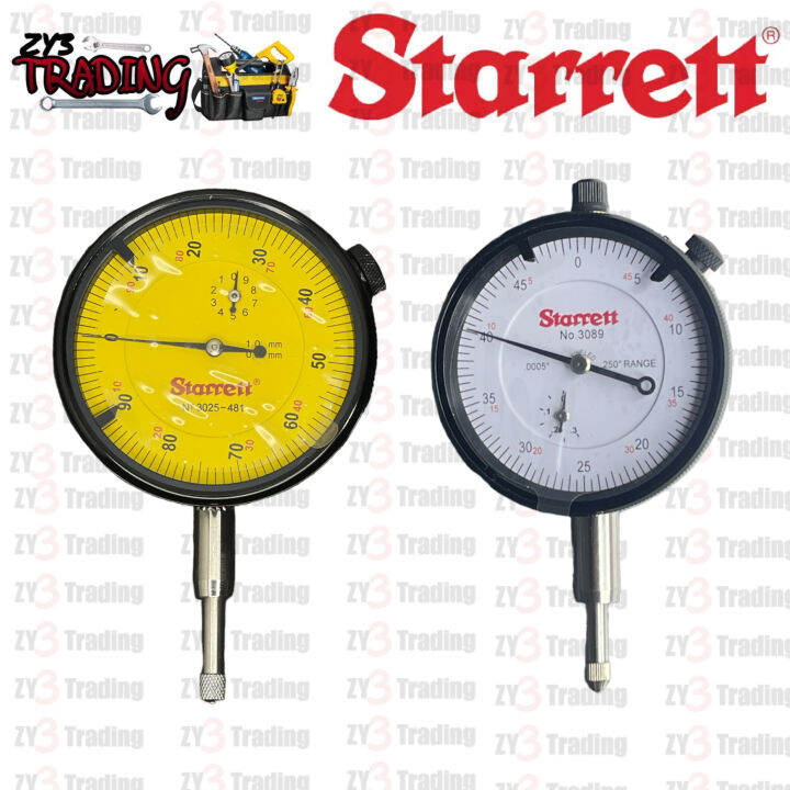 Starrett Precision Dial Indicator Gauge 0.01mm Accuracy Measurement Tool | Lazada PH