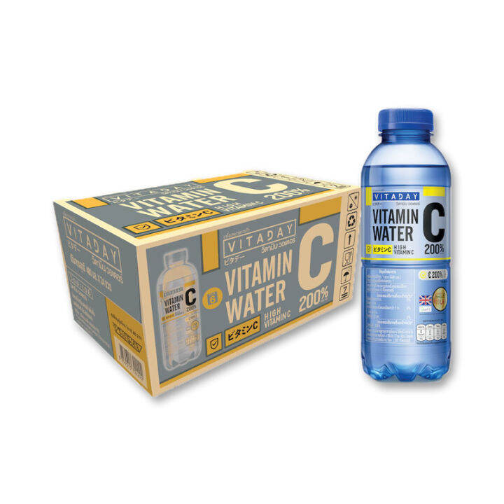 [พร้อมส่ง!!!] วิตอะเดย์ น้ำดื่มวิตามินซี 470 มล. x 24 ขวดVITADAY ...