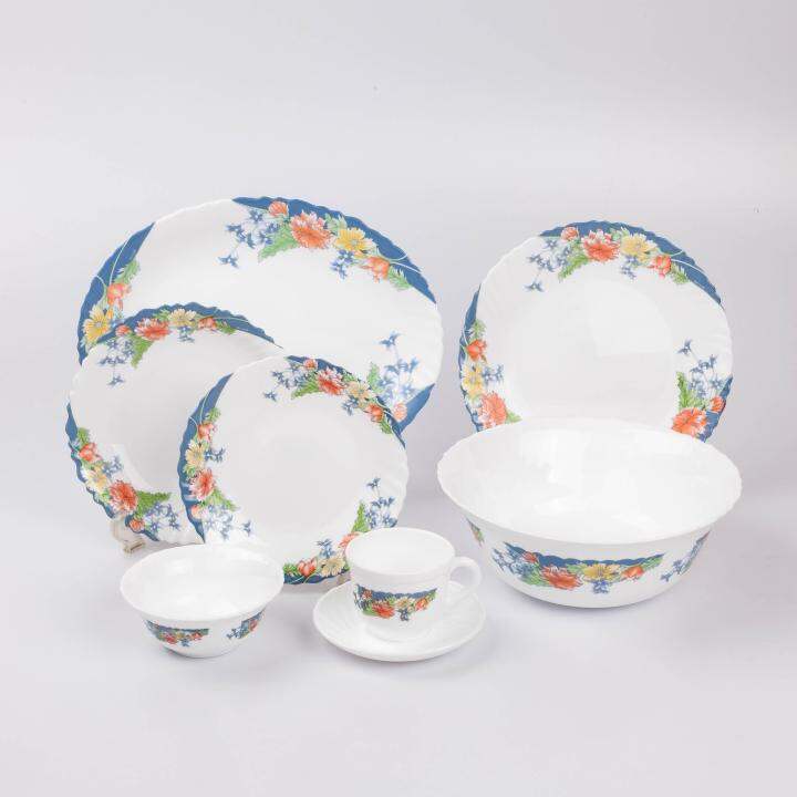 Arcopal 38 Pcs Tempered Glass Dinner Set / Opalware Dinner Set ...