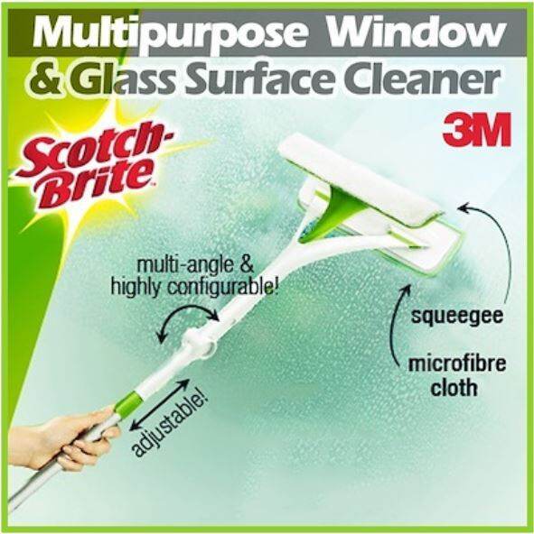 3M Scotch Brite Multipurpose Window Glass Surface Cleaner | Lazada ...